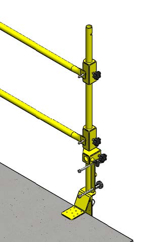 All-In-One Guardrail System – Leading Edge Safety