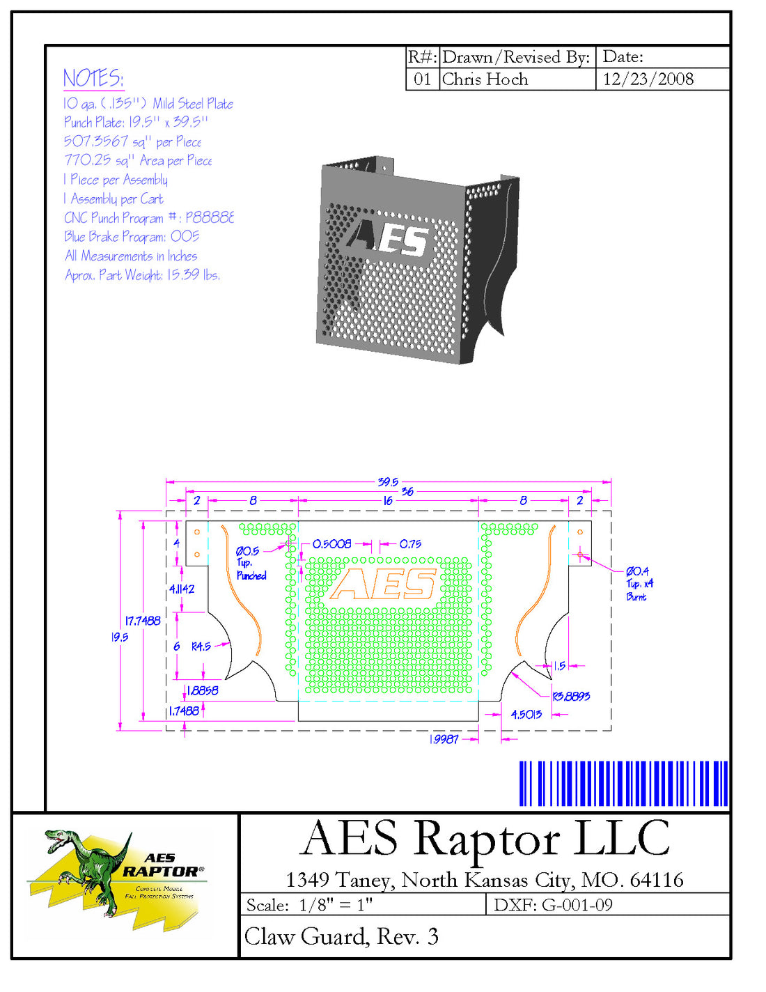 UNIVERSAL CLAW GUARD – Leading Edge Safety