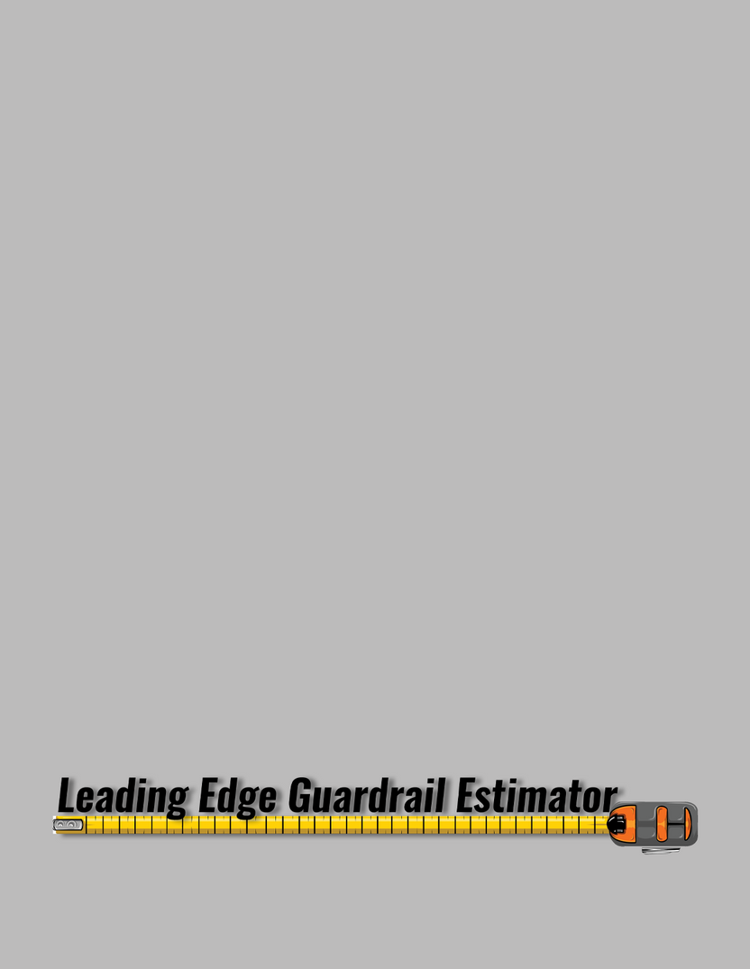 Guardrail Estimator info – Leading Edge Safety