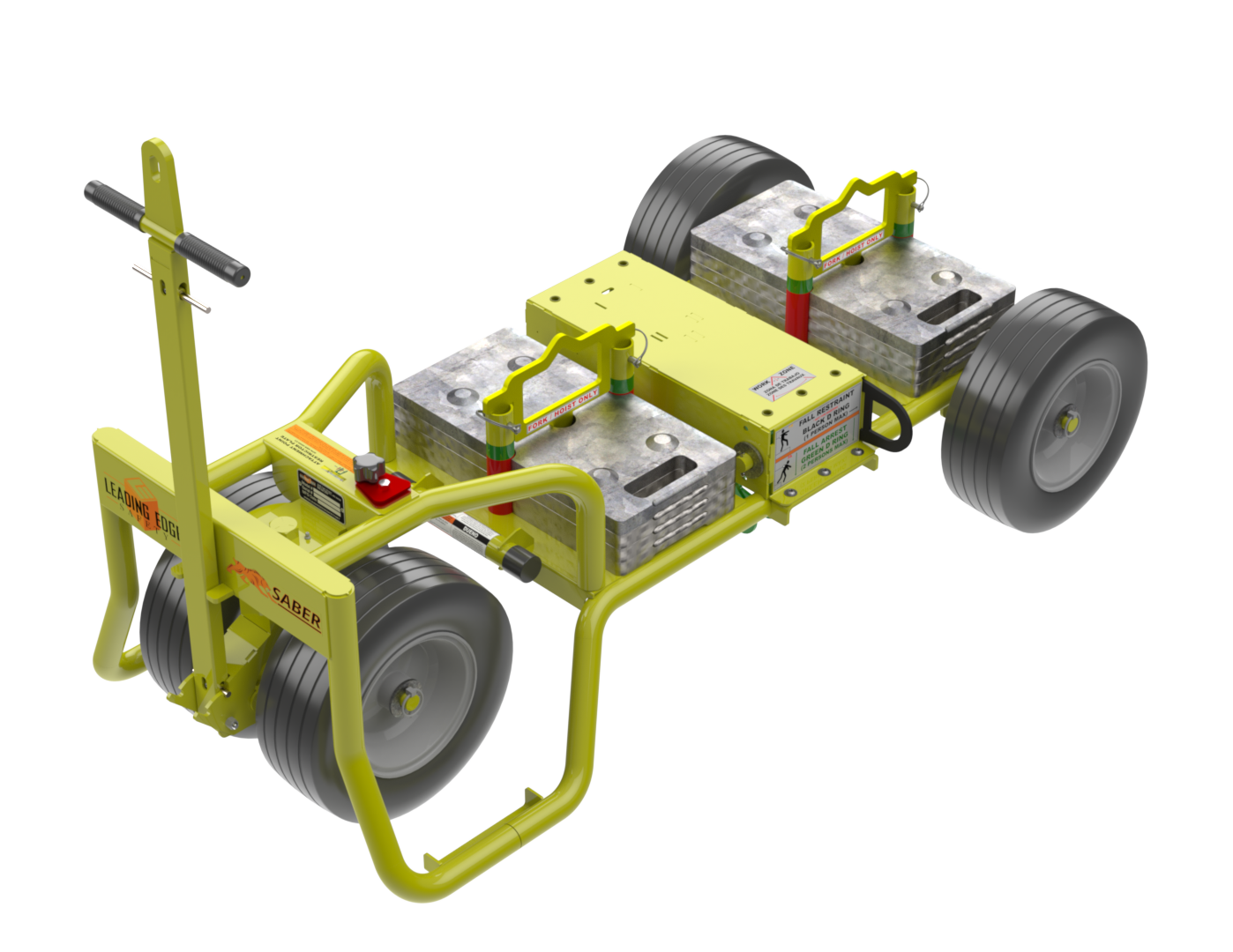 Mobile Fall Protection Carts – Leading Edge Safety