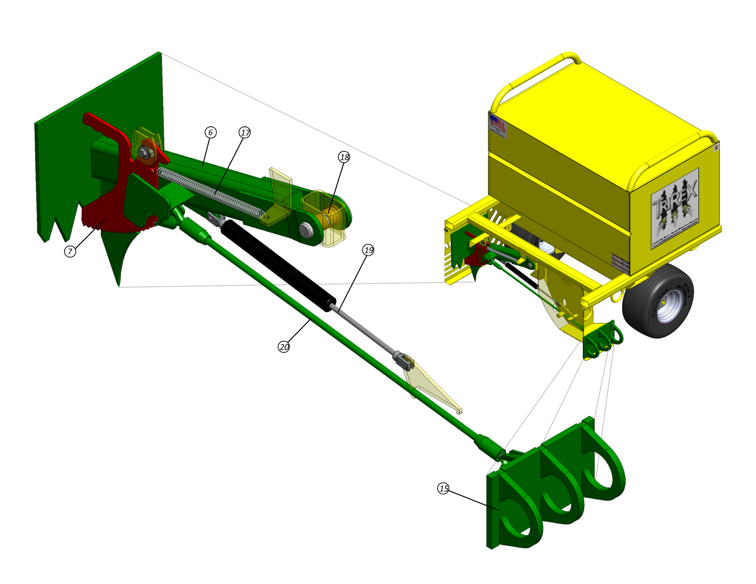 Serviceable Parts - Mobile Fall Protection Carts – Leading Edge Safety