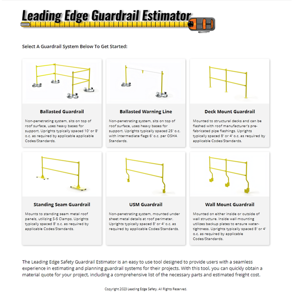 Guardrail Estimator – Leading Edge Safety