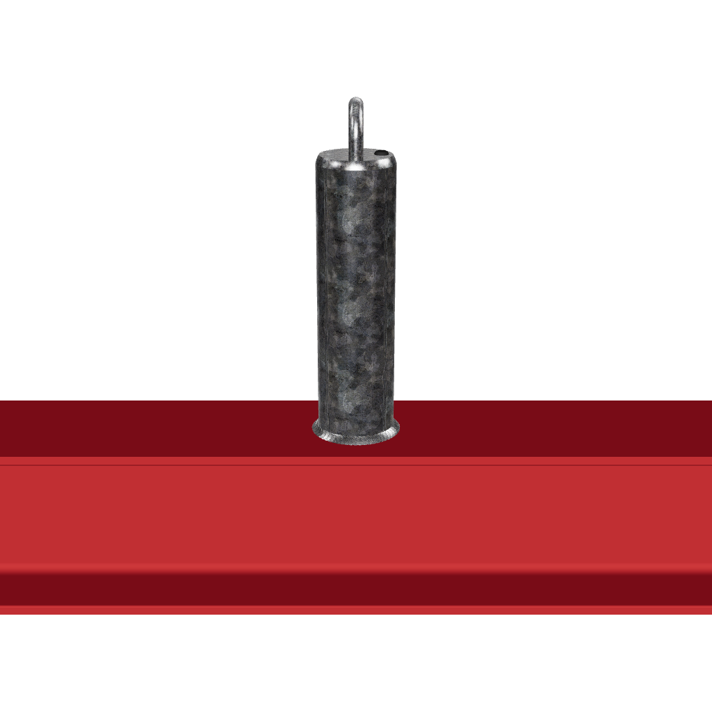 24" Tall Roof Anchor Point / Weld On – Leading Edge Safety