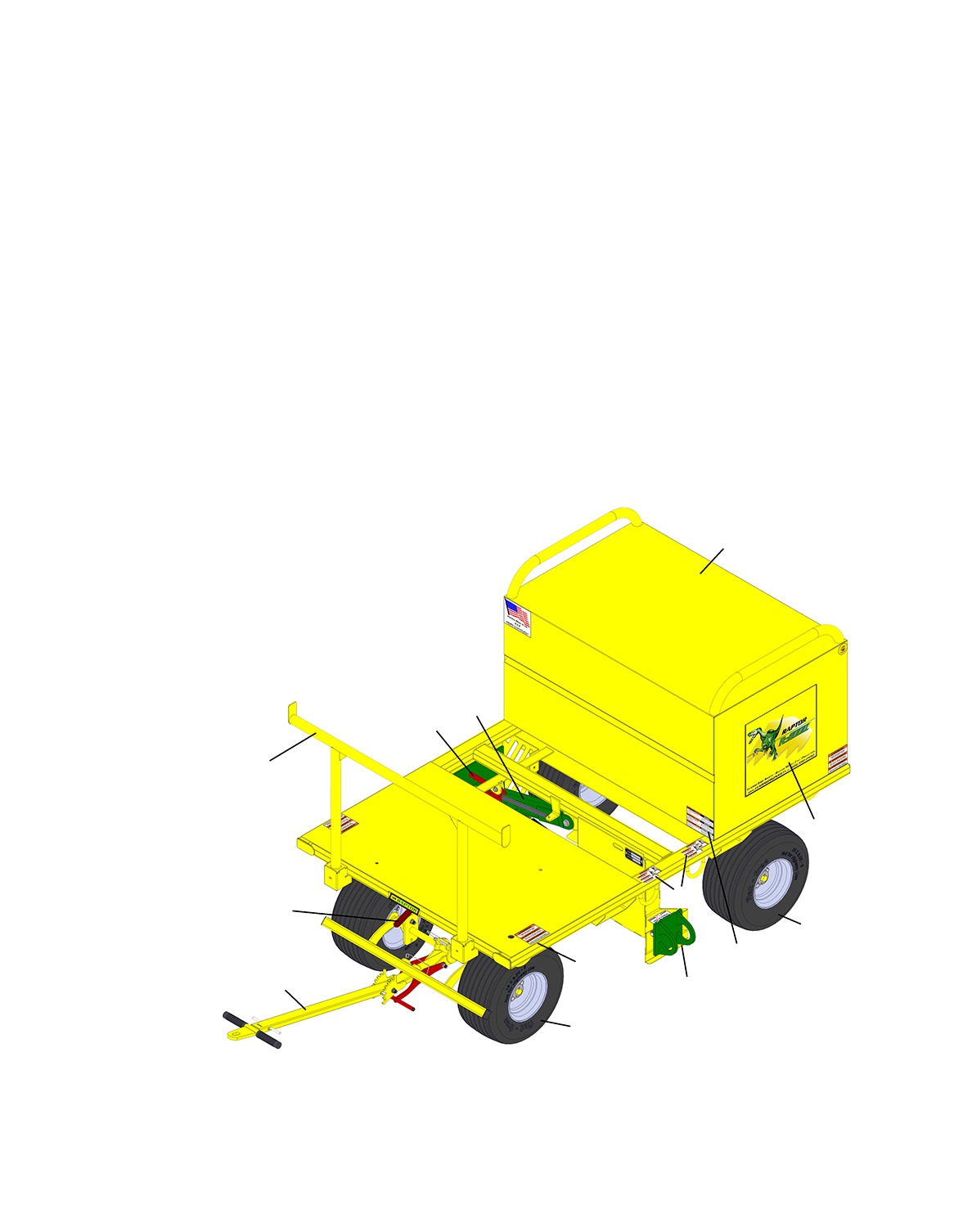 Serviceable Parts - Mobile Fall Protection Carts – Leading Edge Safety