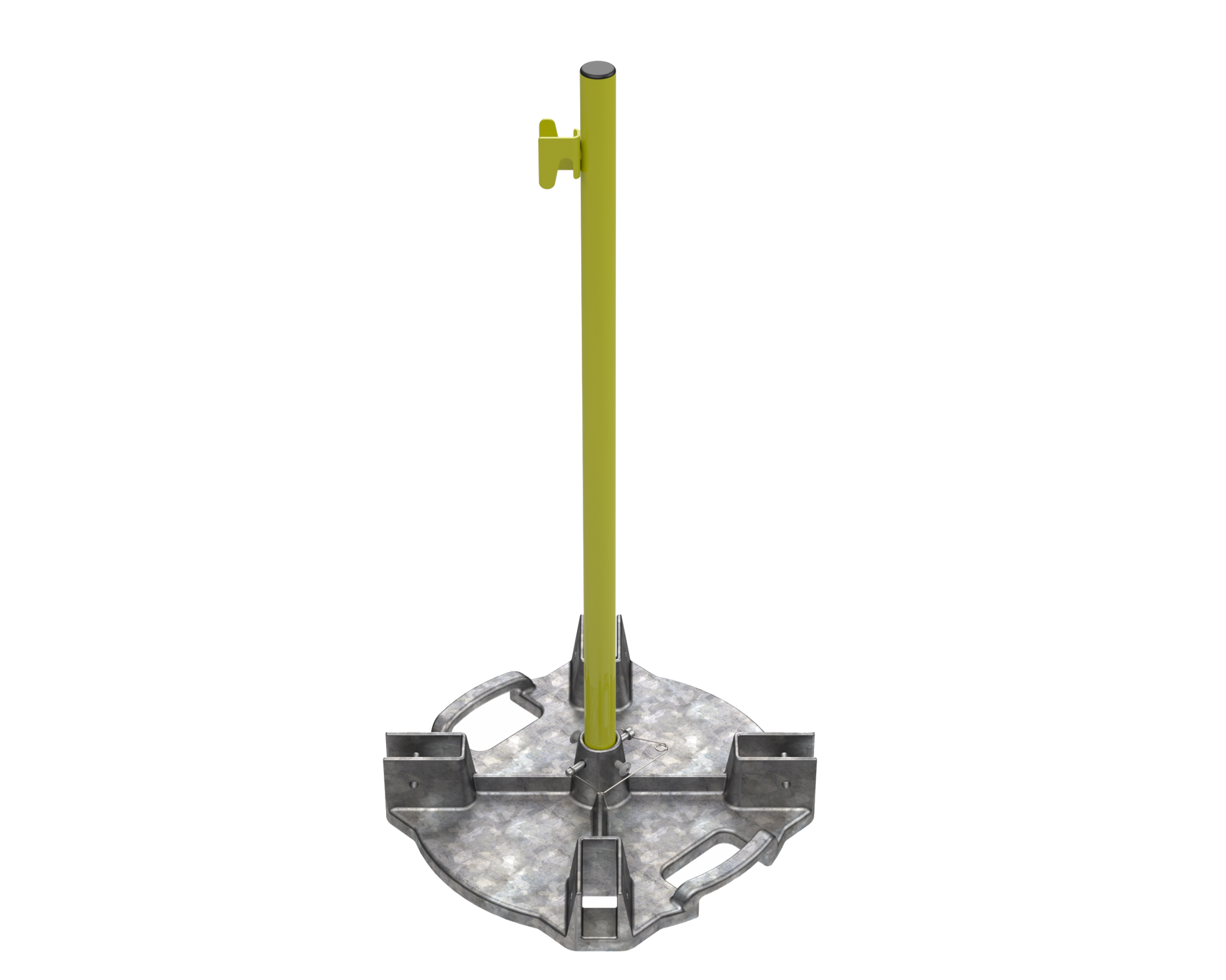 Ballasted Warning Line System – Leading Edge Safety